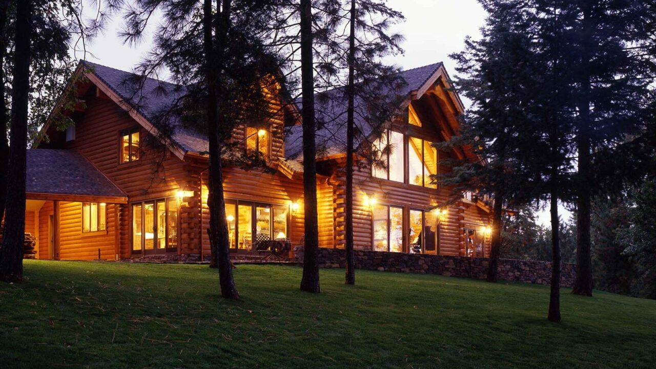 Strike Gold with this Placer County Real Log Home - Real Log Homes