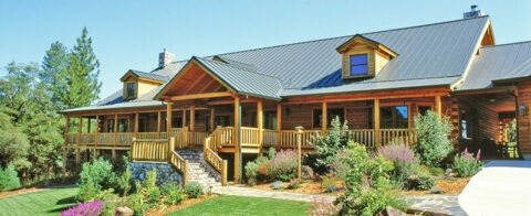 Defining Your Garden Space - Real Log Homes