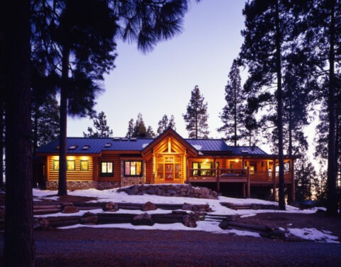 The Ranch: An Iconic Log Home Style - Real Log Homes