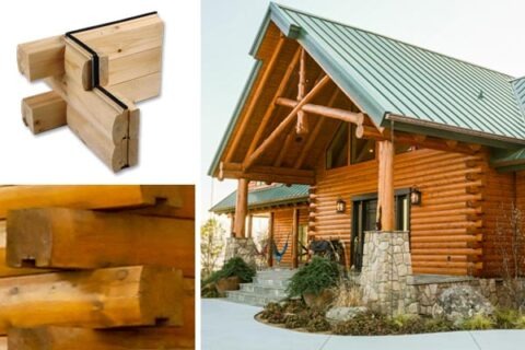 Log Profile and Corner Options for Your Real Log Home