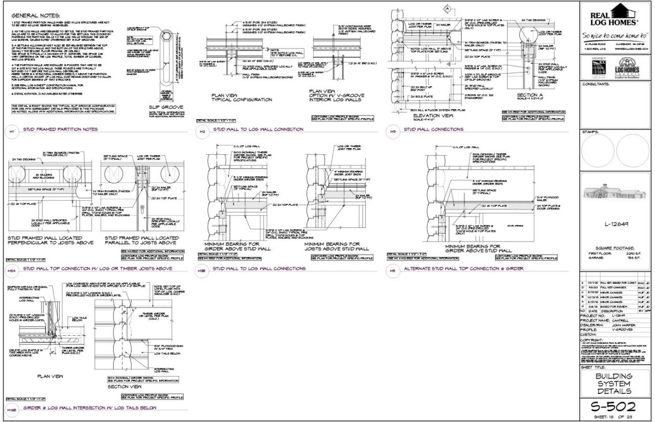 In-House Design with Real Log Homes