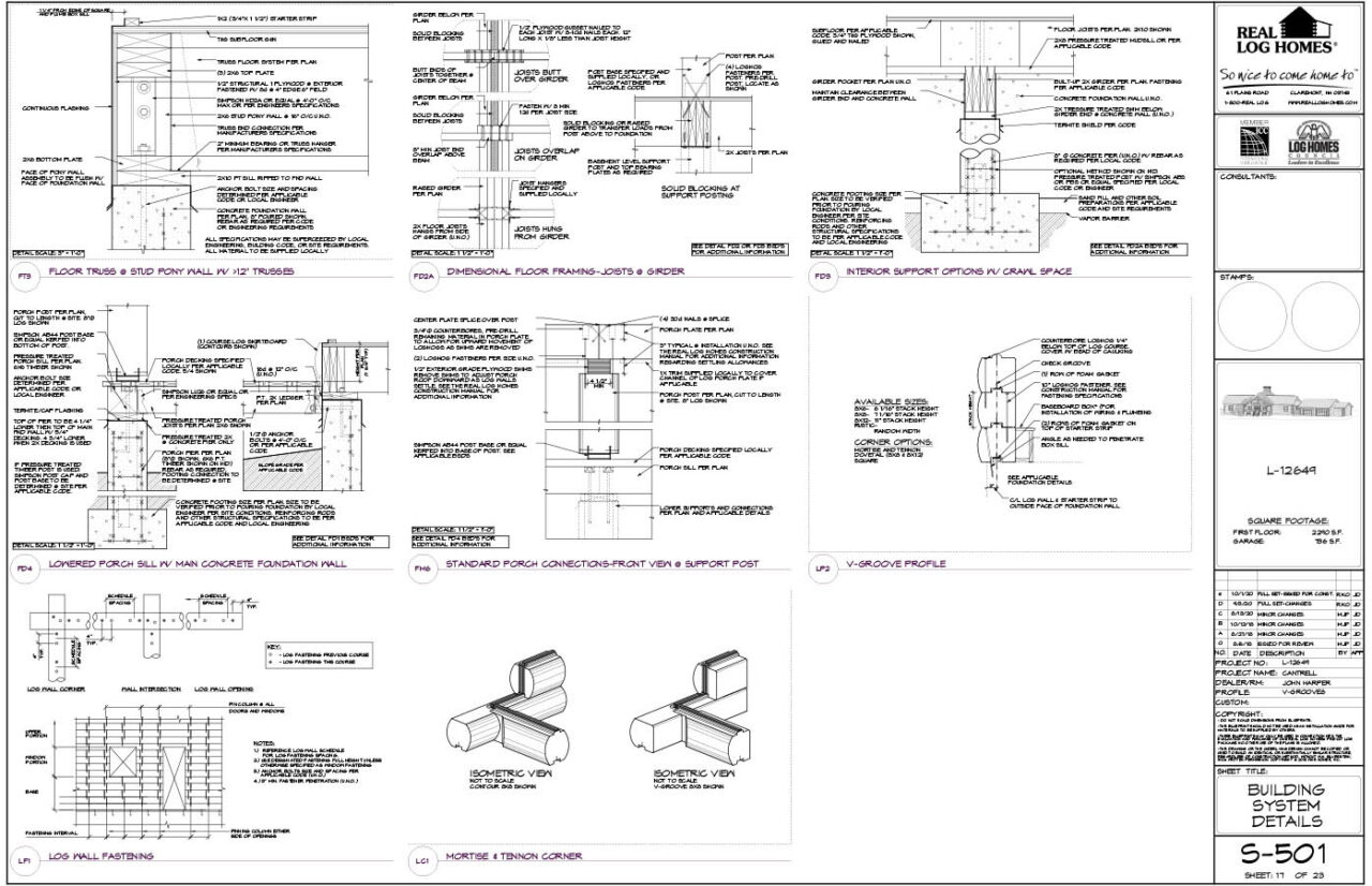 In-House Design with Real Log Homes