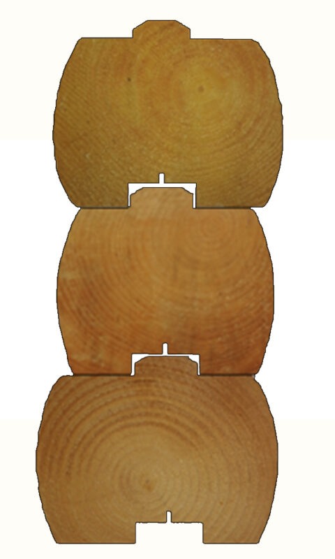 Log Profile and Corner Options for Your Real Log Home